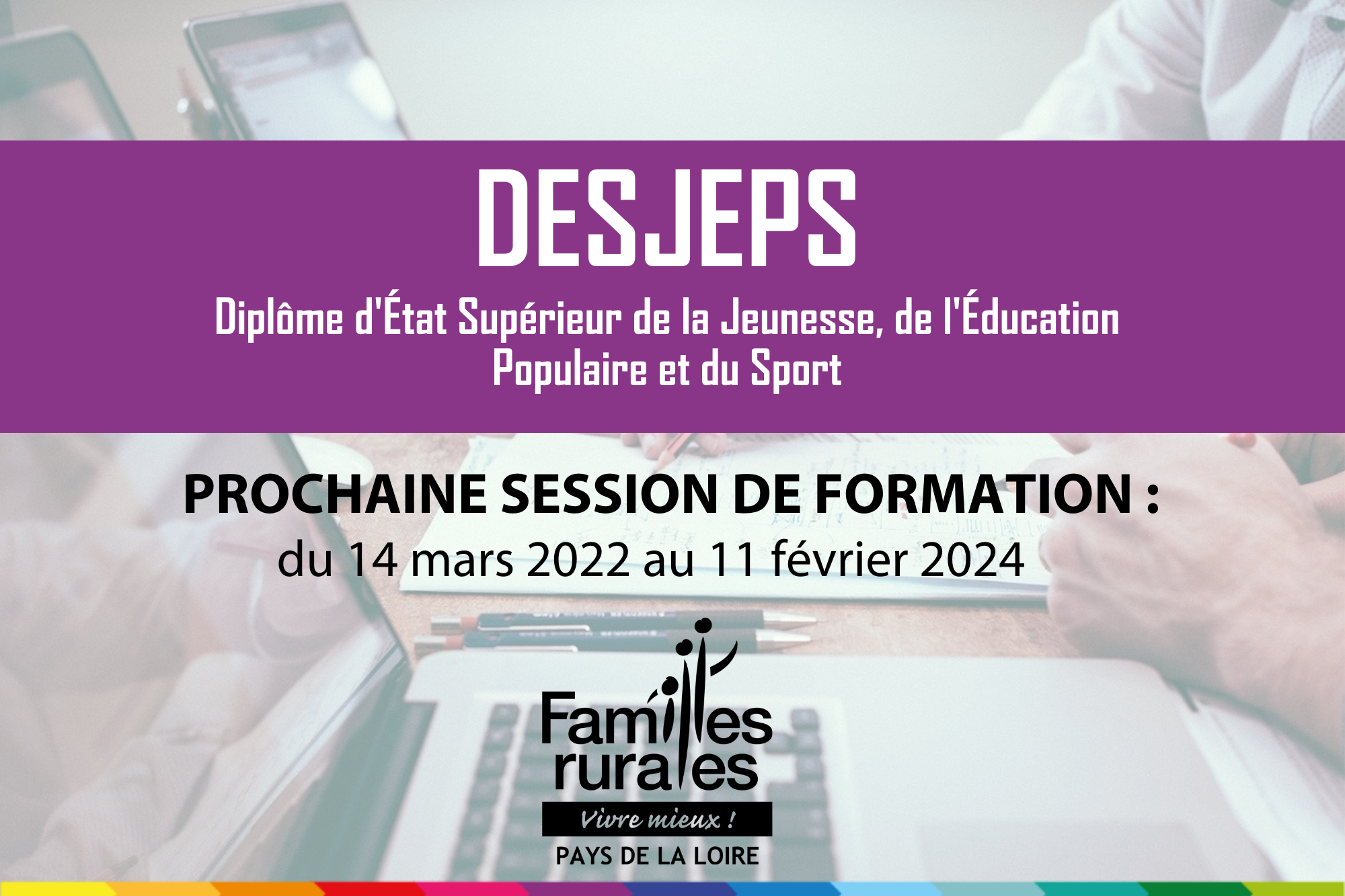 Un fort taux d'employabilité pour les titulaires du DESJEPS