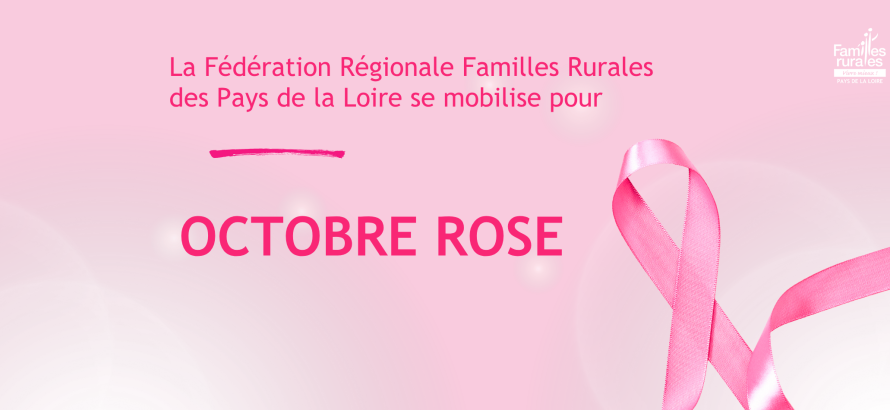 Octobre Rose : La Fédération Régionale se mobilise pour la prévention ...